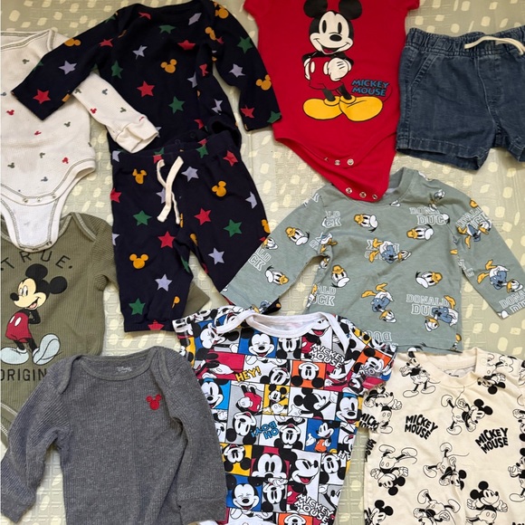 Disney | Matching Sets | Disney Mickey Mouse Baby Bundle | Poshmark